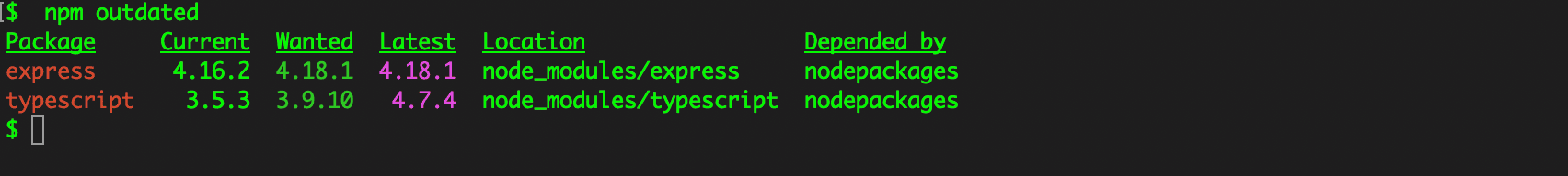 Updating Dependencies in `package.json` | Sentry