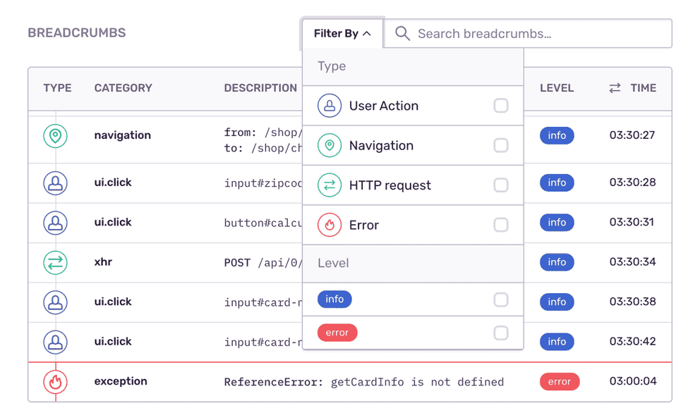 JavaScript Error and Performance Monitoring | Sentry