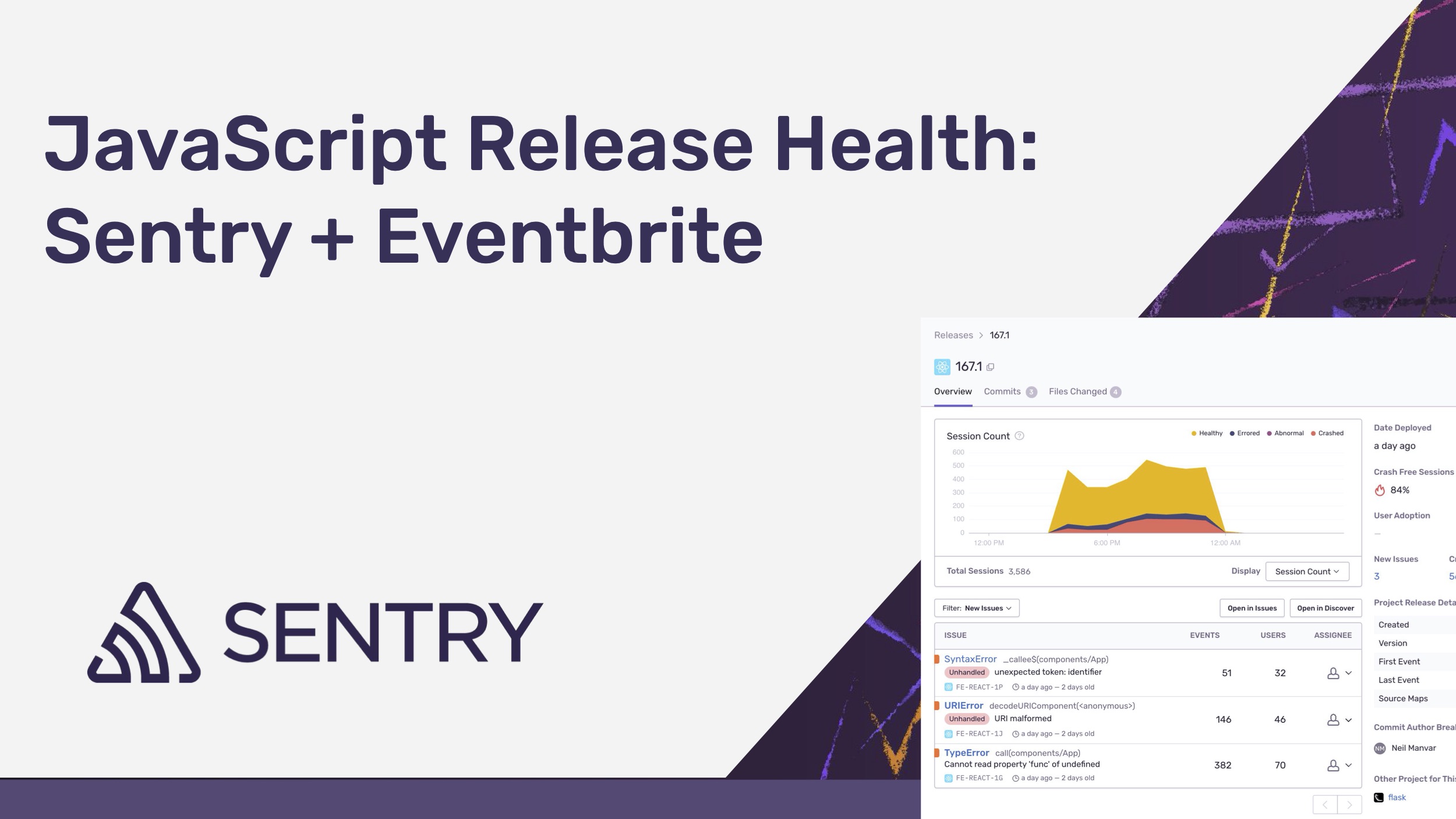 How to Monitor JavaScript Releases: Sentry + Eventbrite | Sentry